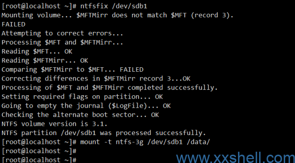Centos挂载NTFS分区设备-未来往事