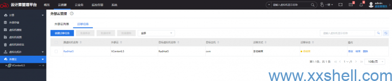 V2V虚拟机迁移-H3C CAS外部云迁移-未来往事