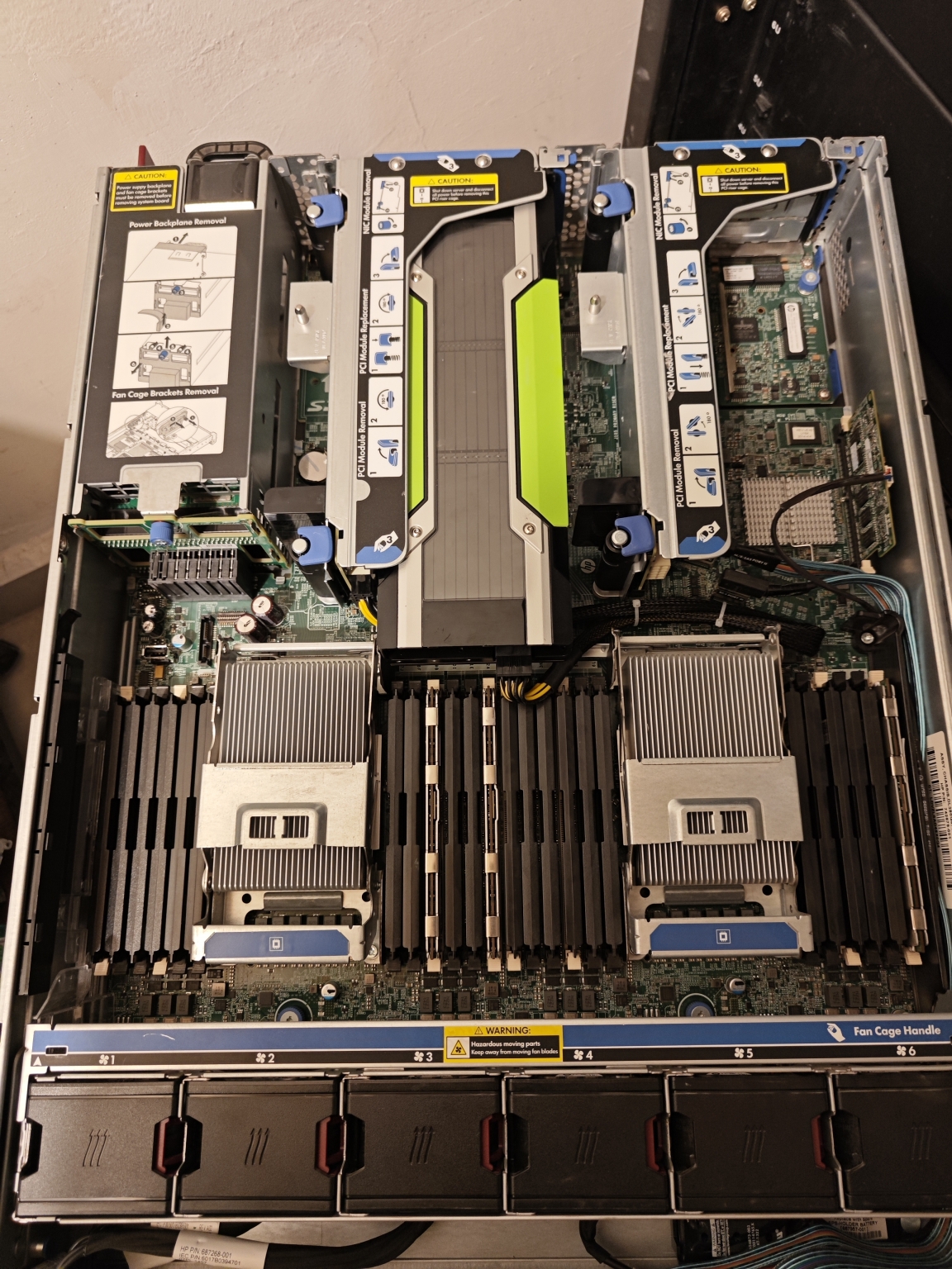 HP DL380P Gen8服务器安装NVIDIA TESLA P40 GPN计算卡-未来往事